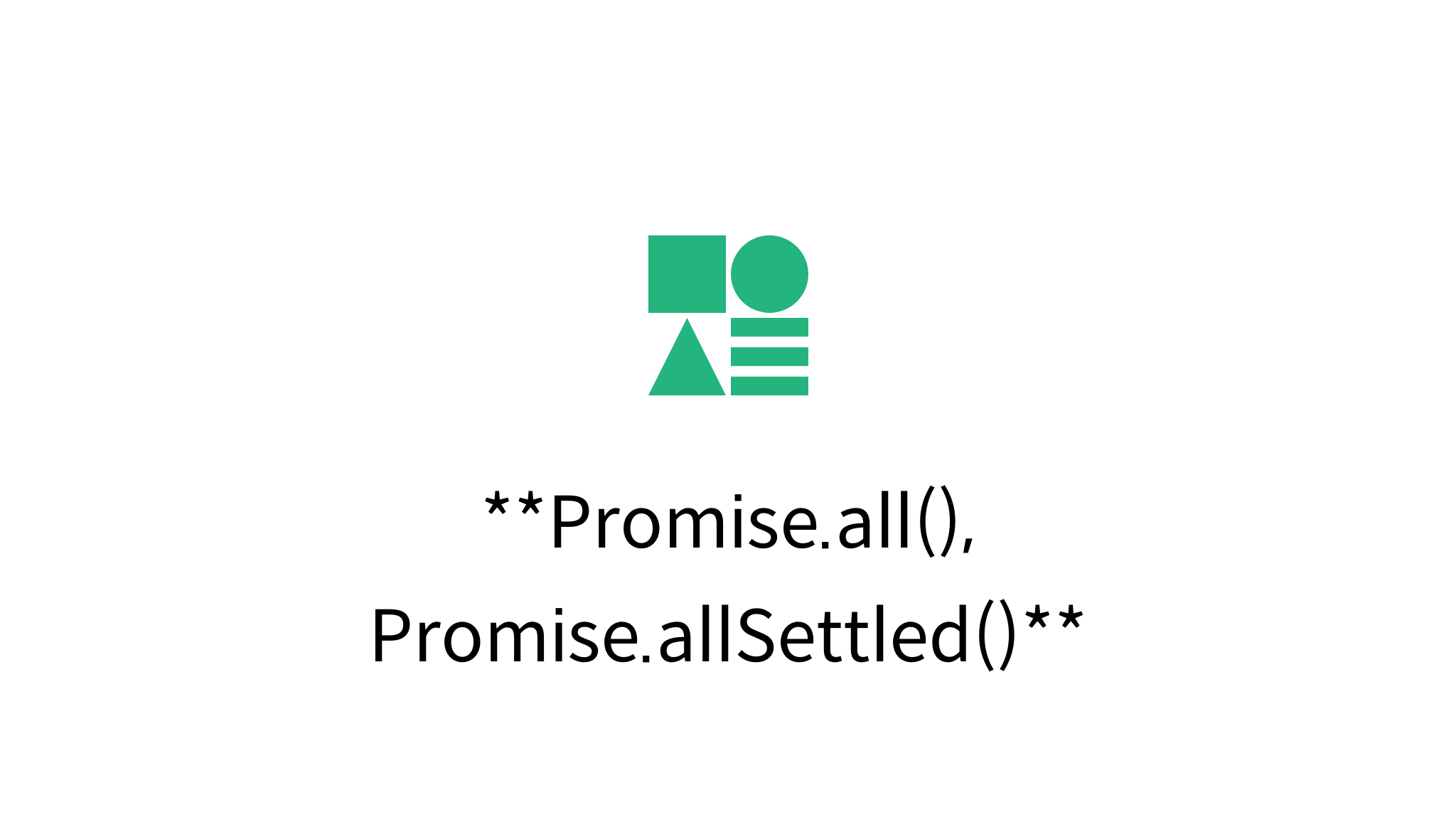 Promise.all(), Promise.allSettled() - mysetting